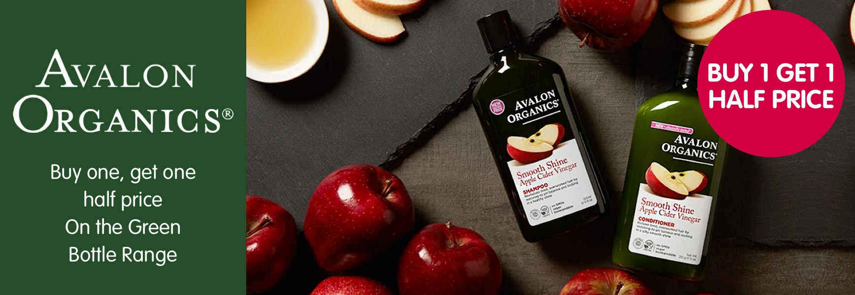 Avalon Organics natural hair and skin care