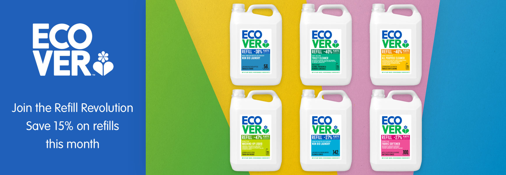 Ecover Range Of Eco-Friendly Products | Big Green Smile
