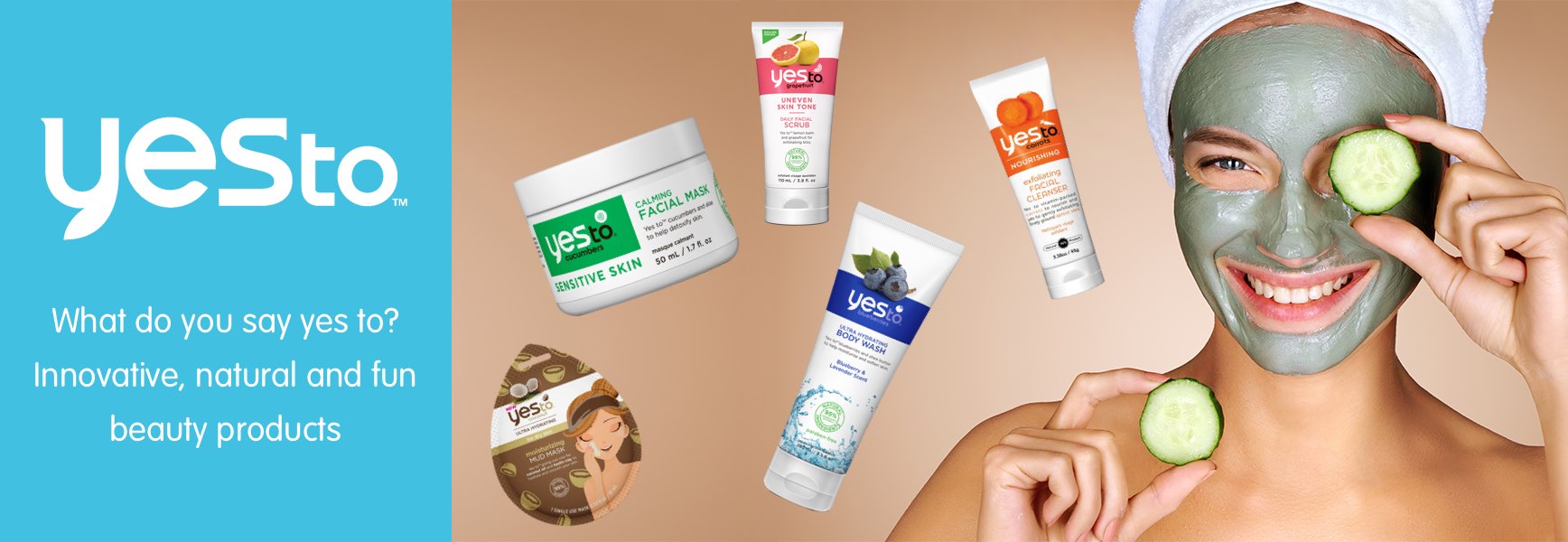 Yes To - Say Yes to Tomatoes, Cucumbers, Charcoal, Grapefruit & Coconuts