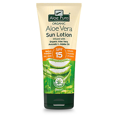 Aloe Pura Aloe Vera Sun Lotion SPF15