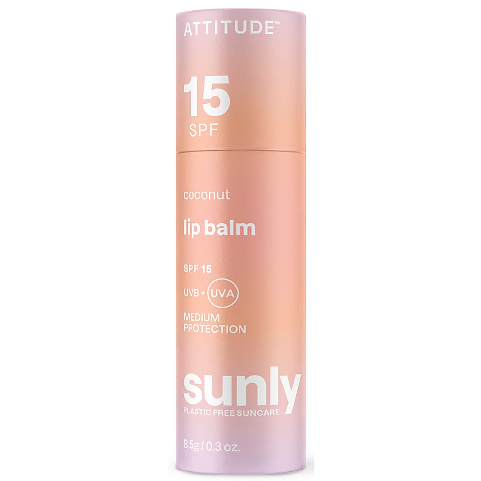 Attitude Lip Balm - SPF 15 - Coconut