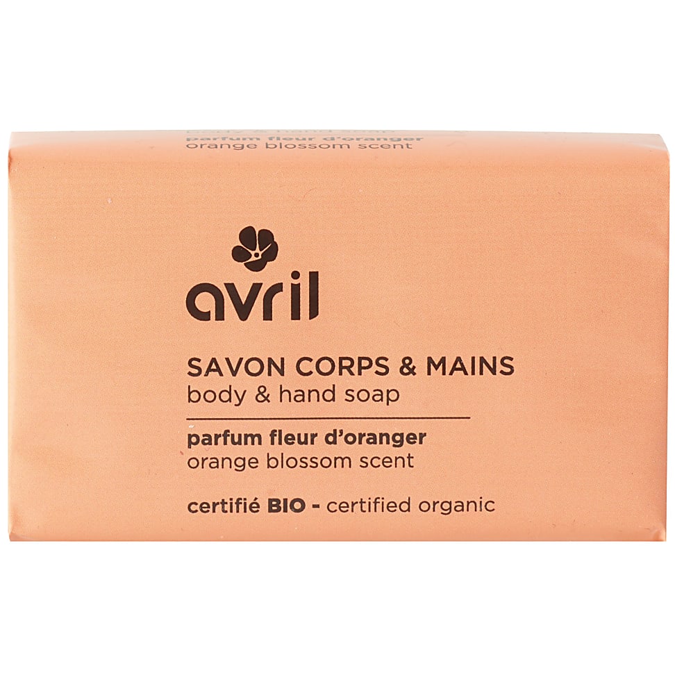 Avril Body & Hand Soap - Fleur d'oranger (Orange Blossom) - 100g