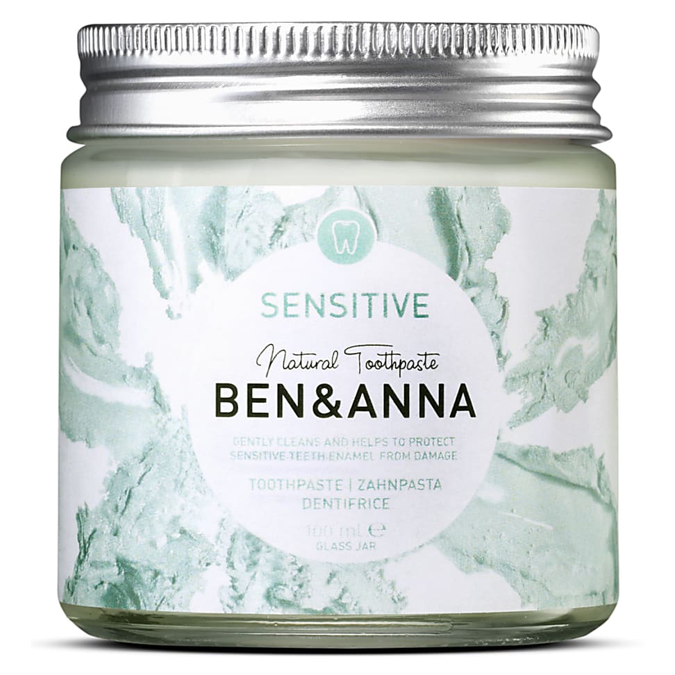 Ben & Anna Toothpaste for Sensitive Teeth | Big Green Smile