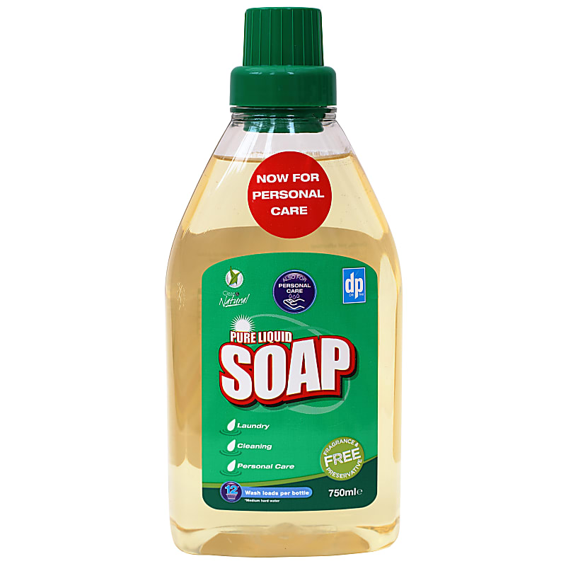 Dri-Pak Liquid Soap | Natural Pure Soap for Cleaning | Big Green Smile