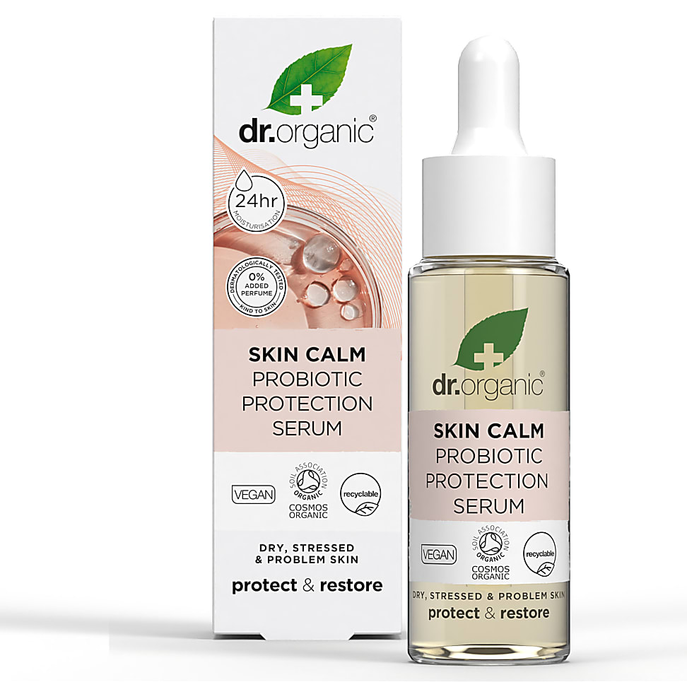 Dr Organic Skin Calm Probiotic Protection Serum