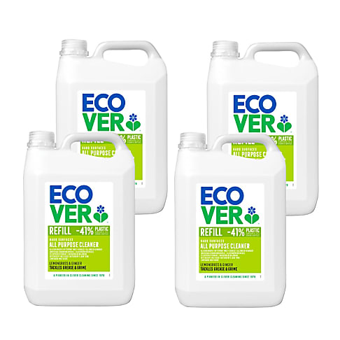 Bulk Buy Ecover All Purpose Cleaner Lemongrass & Ginger 5L Refills ...