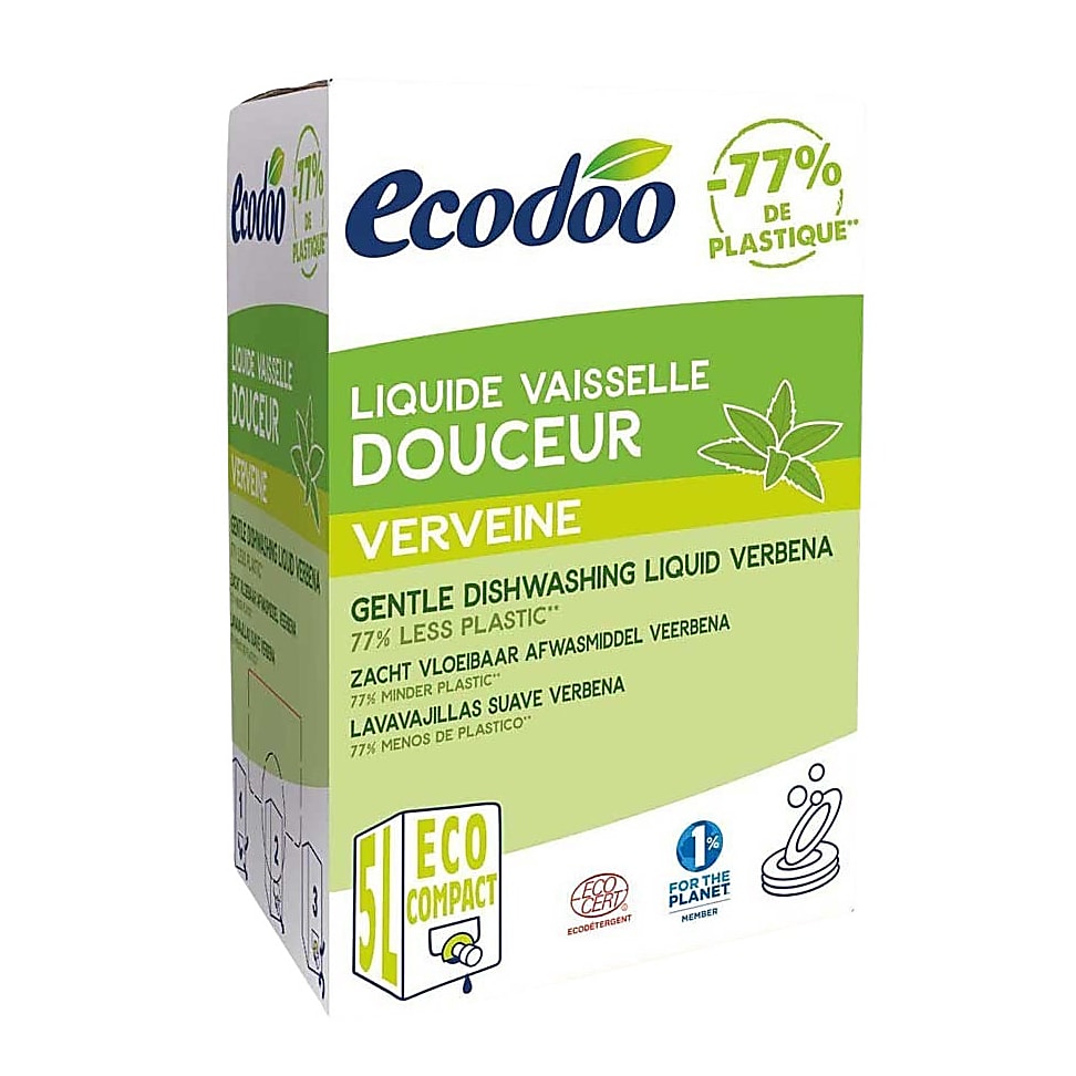 Ecodoo Eco-Friendly Gentle Washing Up Liquid - 5L