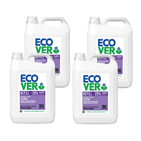 Bulk Buy Ecover Laundry Liquid Colour 5L Refill Bundle | Bulk Buy ...