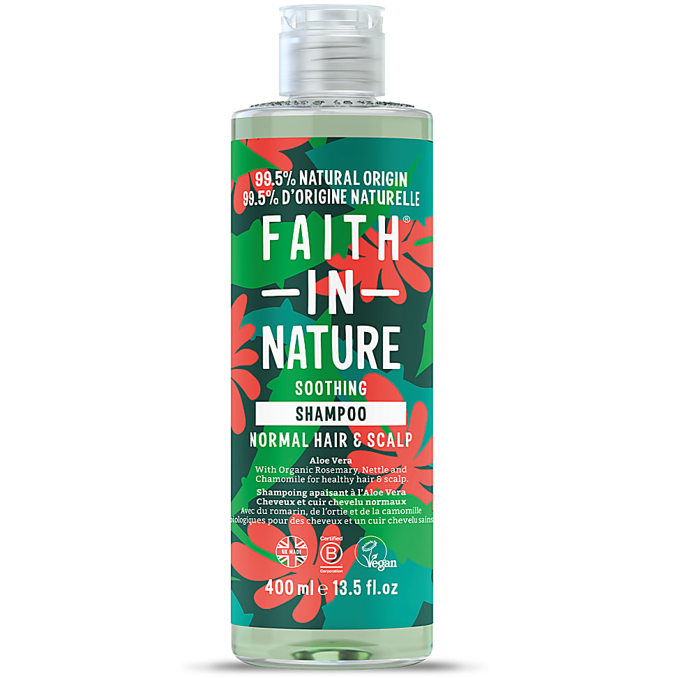 Faith in Nature Aloe Vera Shampoo – 400ml | Big Green Smile