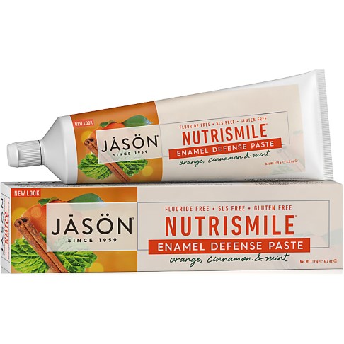 Jason Toothpaste NutriSmile with Orange, Cinnamon & Mint - 120g