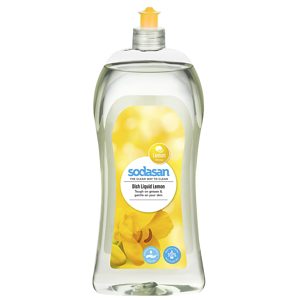 Sodasan Dishwashing Liquid 1L – Lemon | Big Green Smile