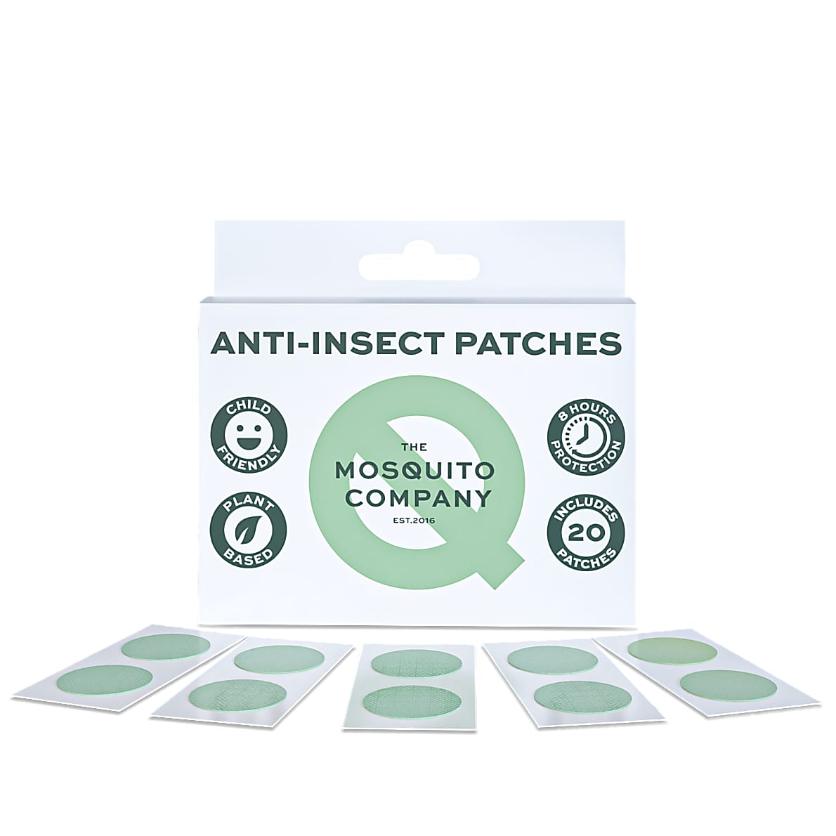 The Mosquito Co Anti Insect Patches