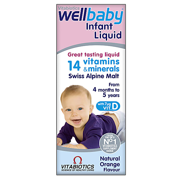 Vitabiotics Wellbaby Infant Liquid - 150ml